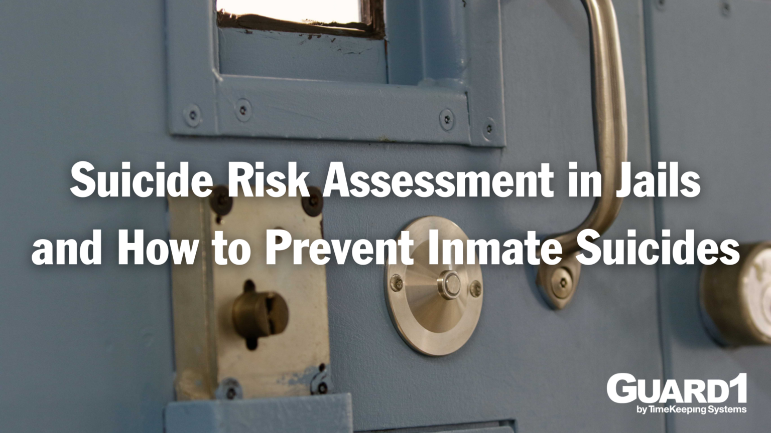 How a Simple Walk Through Your Jail Can Help Identify Suicide Risks and ...